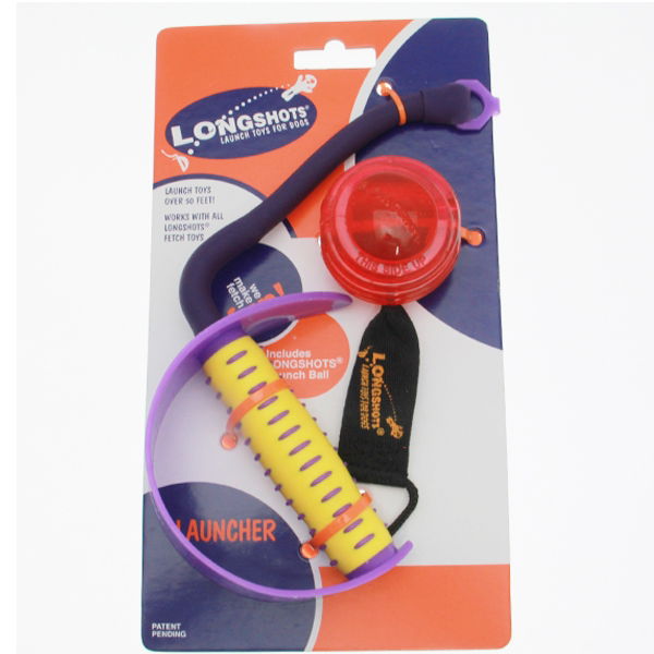 Longshots Lge Launch Ball With Launcher Red – Vital Pet Group