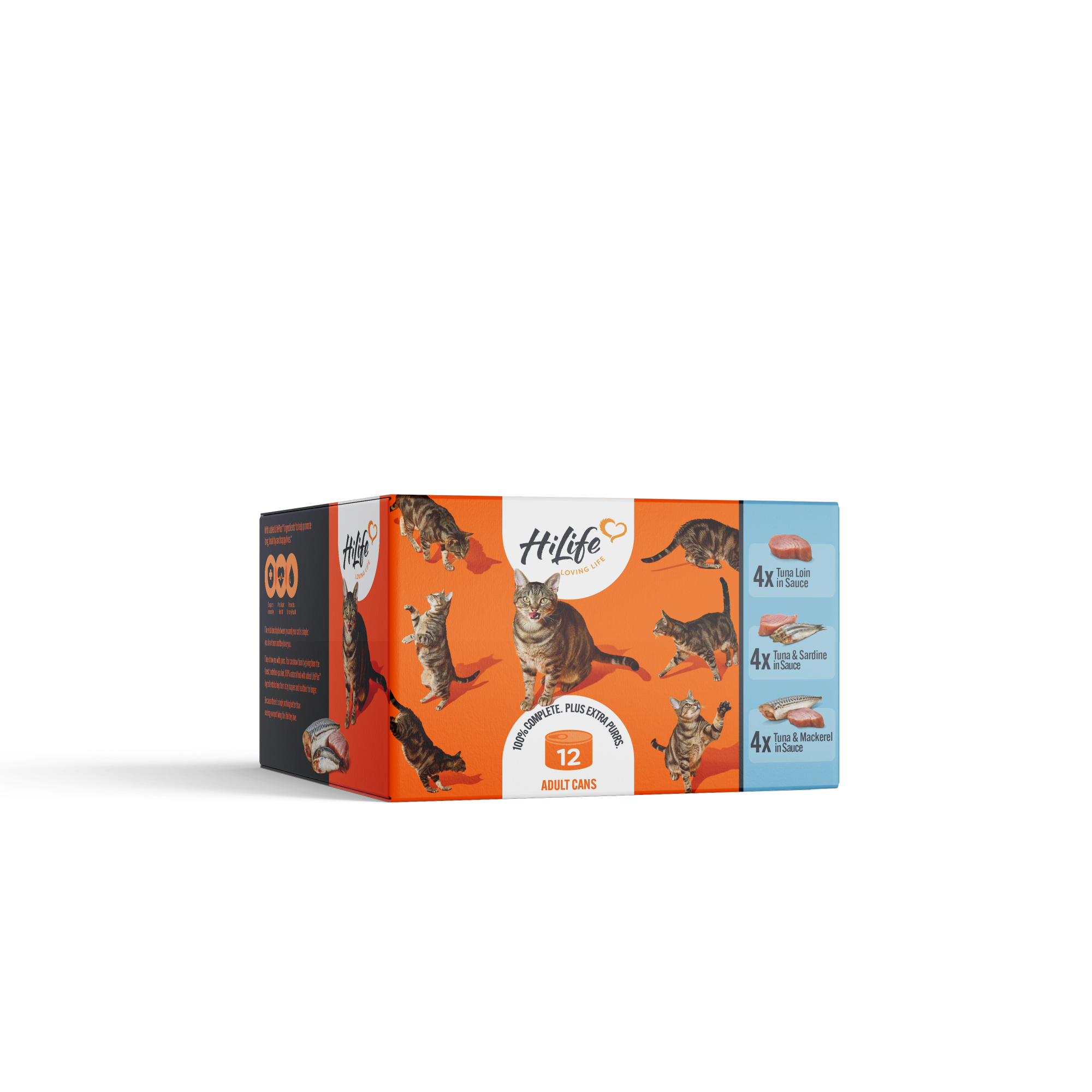 It's Only Natural Cat Lux Fish Selection 12x70g – Vital Pet Group