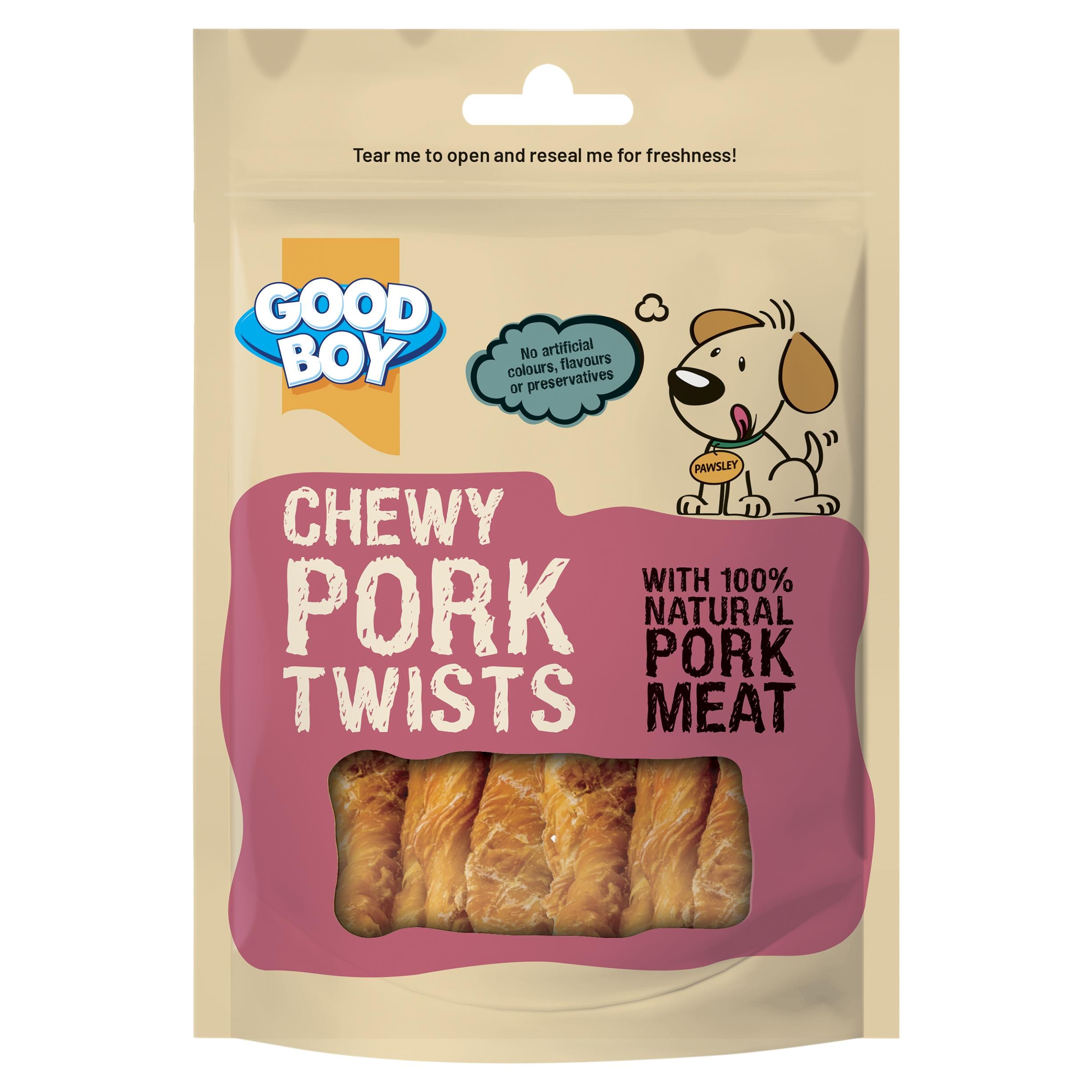 Good Boy Pawsley Pork Twists 60g – Vital Pet Group
