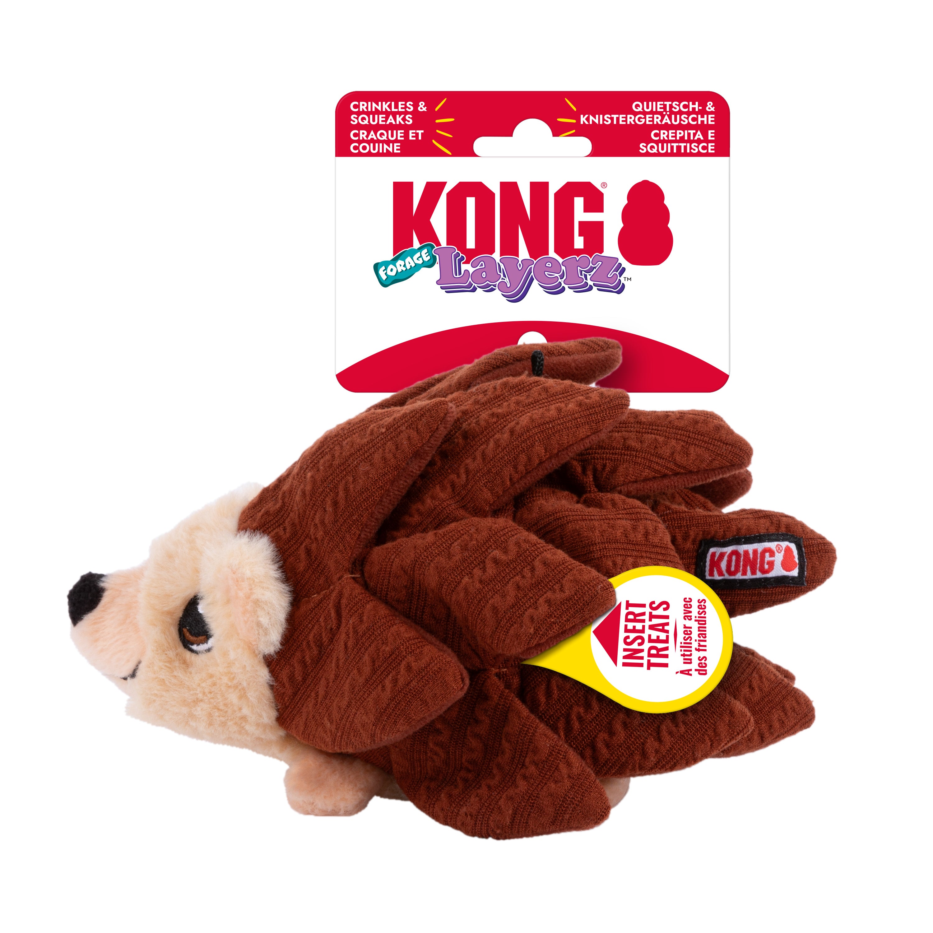KONG Layerz Forage Hedgehog Md – Vital Pet Group
